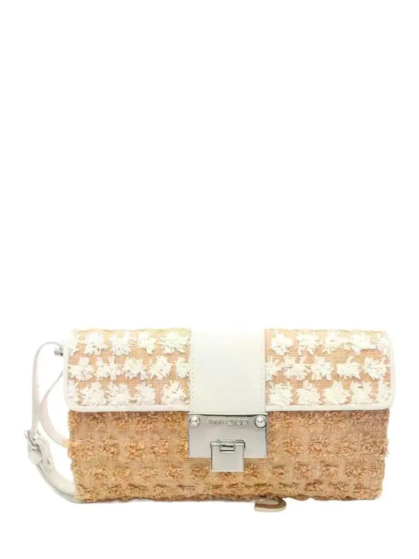 JIMMY CHOO 2000s Straw Clutch Bag - Neutrals