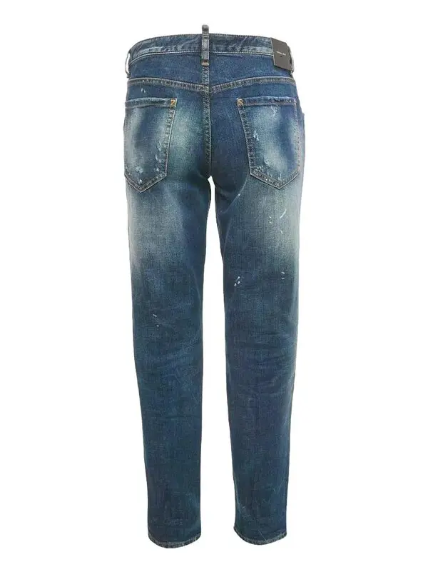 Dsquared2 Hockney Distressed-design Jeans - Blue