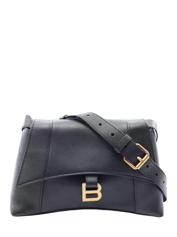 Balenciaga 2000s Downtown Shoulder Bag - Black