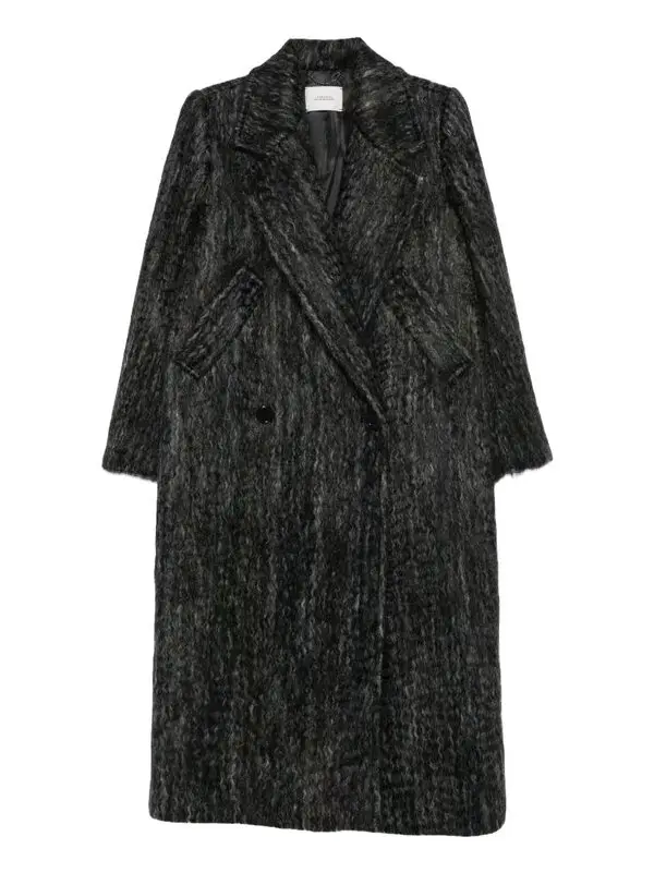 Dorothee Schumacher Urban Attraction Double-breasted Coat - Grey