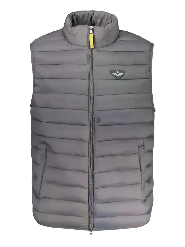 ARMATA DI MARE Quilted Padded Gilet - Grey