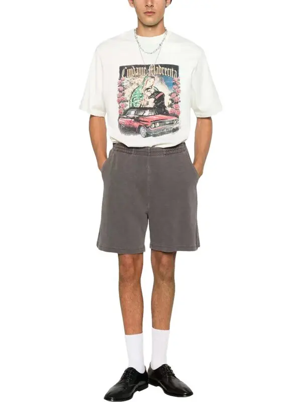 WILLY CHAVARRIA Graphic-print T-shirt - Neutrals