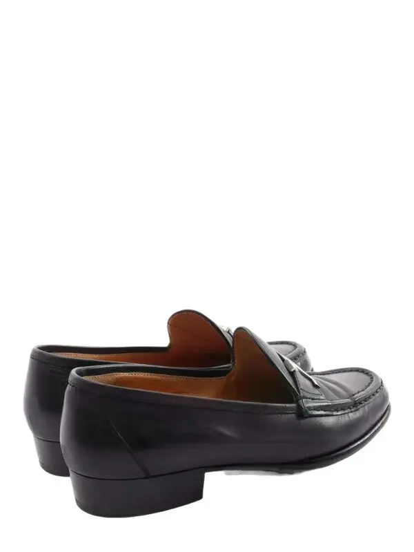 Hermès 2000s Constance Leather Loafers - Black