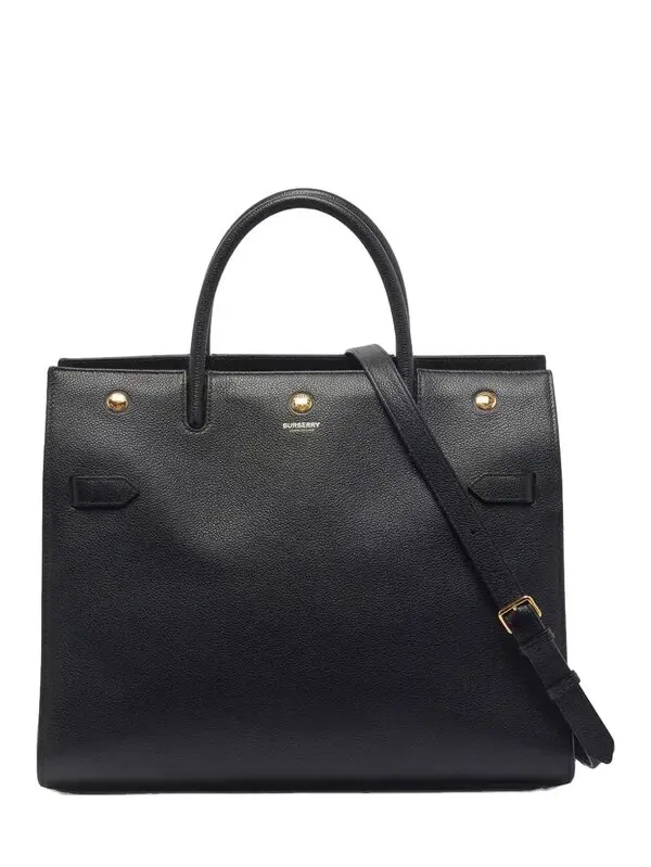 Burberry Title Tote Bag - Black