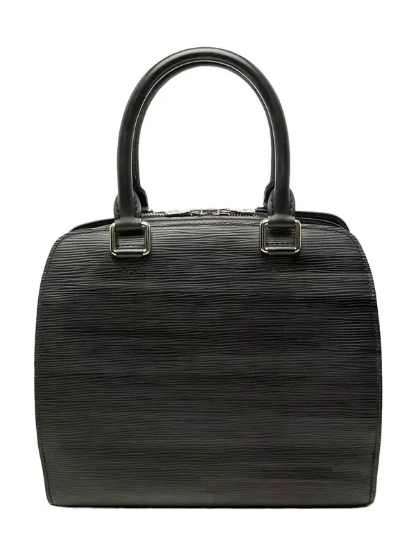 LOUIS VUITTON 2006 Epi Pont Neuf Pm Handbag - Black