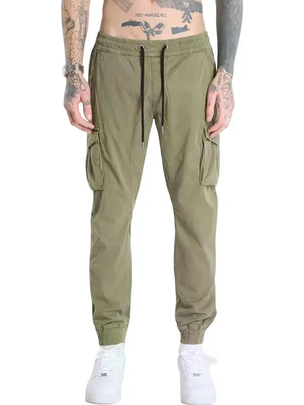 Alpha Industries Cotton-twill Cargo Pants - Green