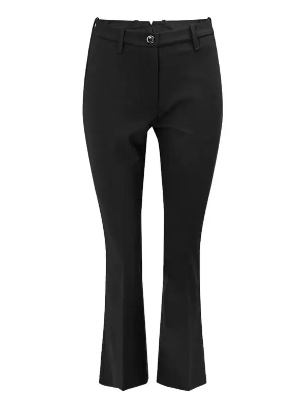 NINE:INTHE:MORNING Rome Flared Trousers - Black
