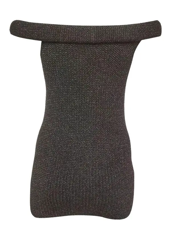 TOTEME Off-shoulder Top - Grey