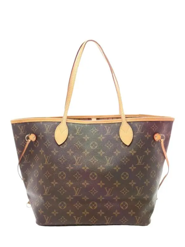 LOUIS VUITTON 2013 Mm Neverfull Monogram Tote Bag - Brown