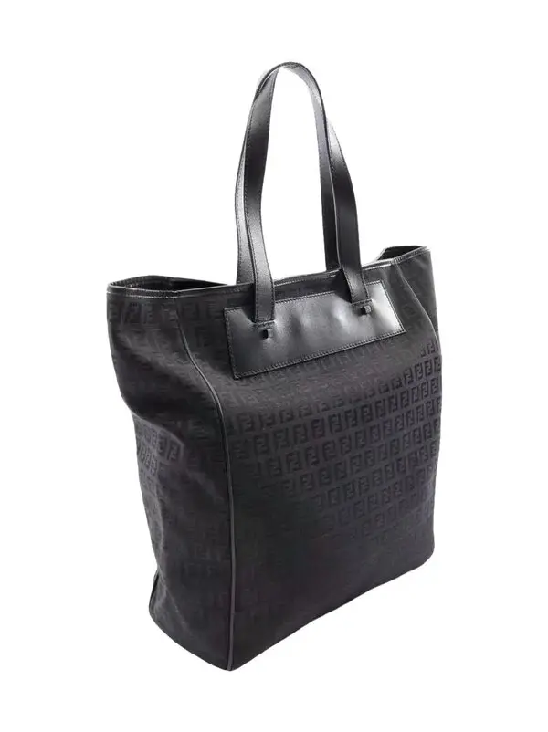 Fendi 2010s Zucchino Tote Bag - Black