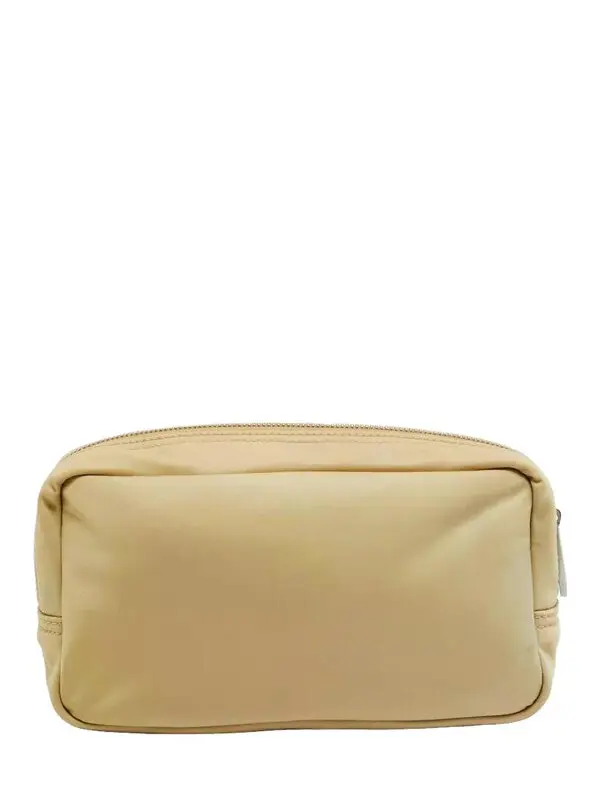 Burberry Wilton Logo Pouch Clutch Bag - Neutrals