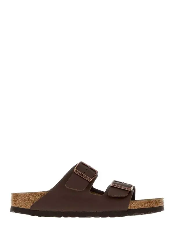 BIRKENSTOCK Arizona Double-strap Sandals In Birko-flor® With Buckles - Brown