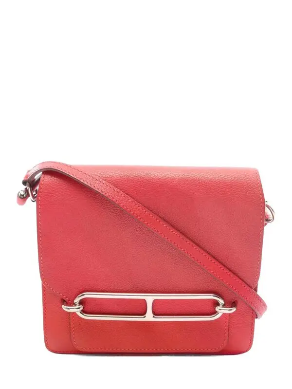 Hermès 2017 Roulis Mini Bag - Red