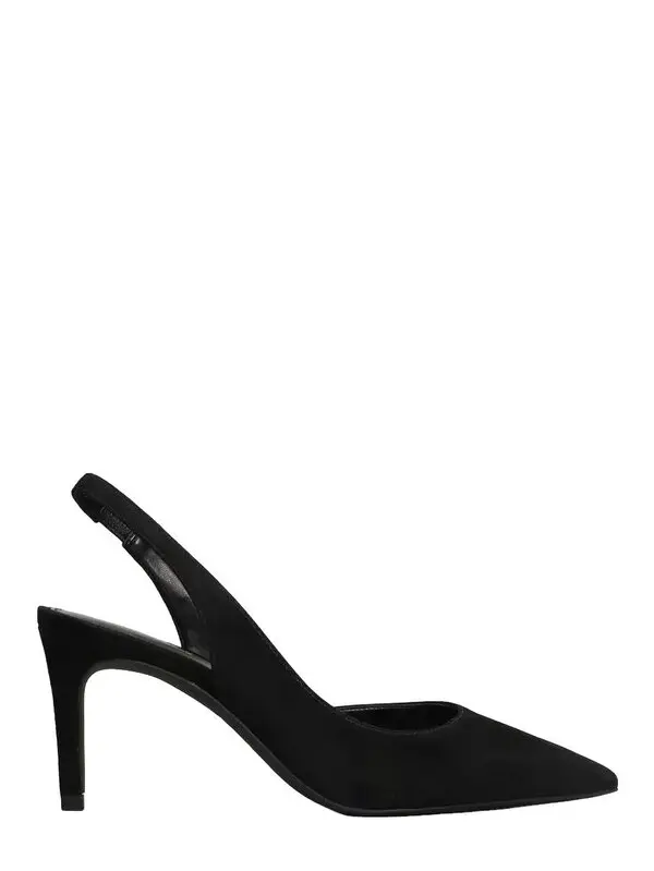 Michael Kors Slingback Pointed-toe Pumps - Black