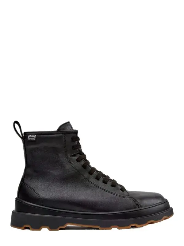 Camper Brutus Lace-up Ankle Boots - Black
