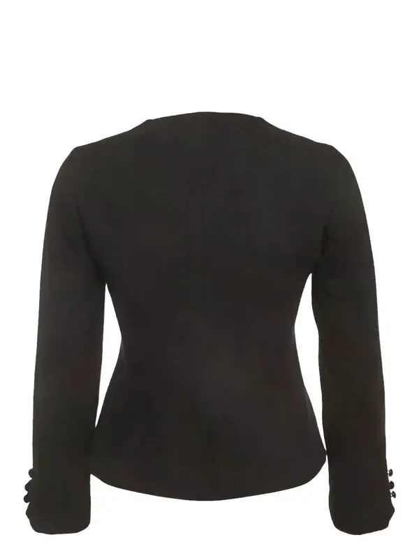 Carolina Herrera Button-up Jacket - Black