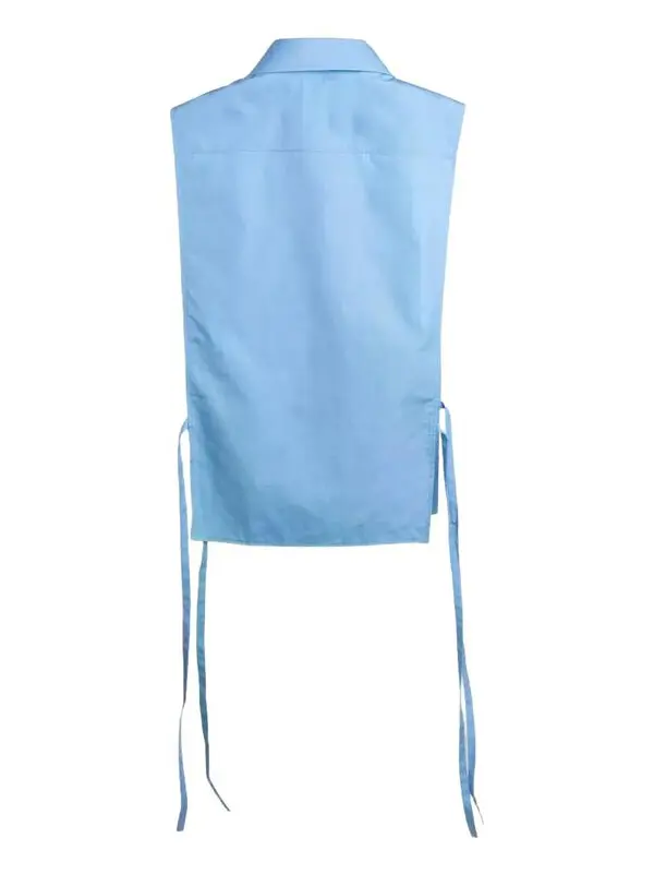 Miu Miu Poplin Shirt - Blue