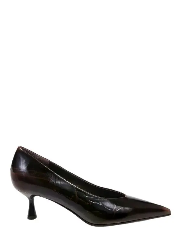 SERGIO LEVANTESI Beatrix Pointed-toe Pumps - Brown
