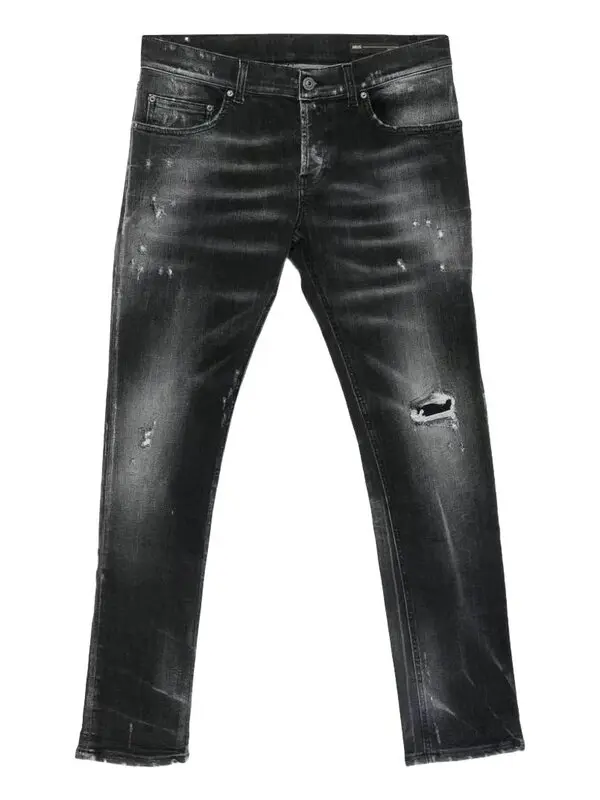 DONDUP Distressed Faded Jeans - Black