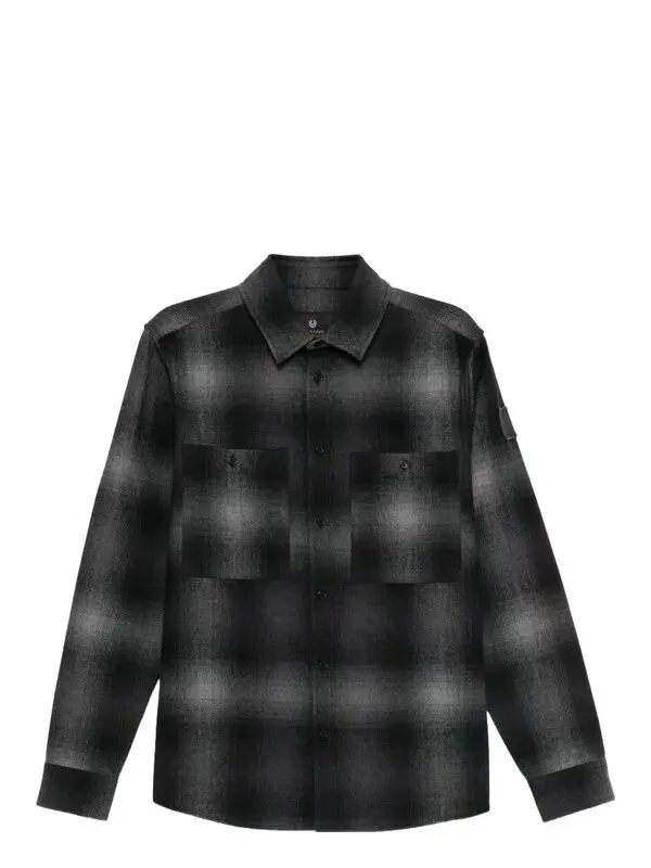 Belstaff Outpost Fannel Shirt - Black