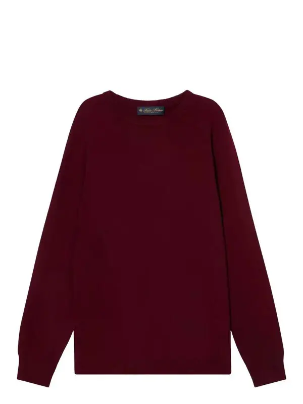 Brooks Brothers Cashmere Crew-neck Sweater - Red