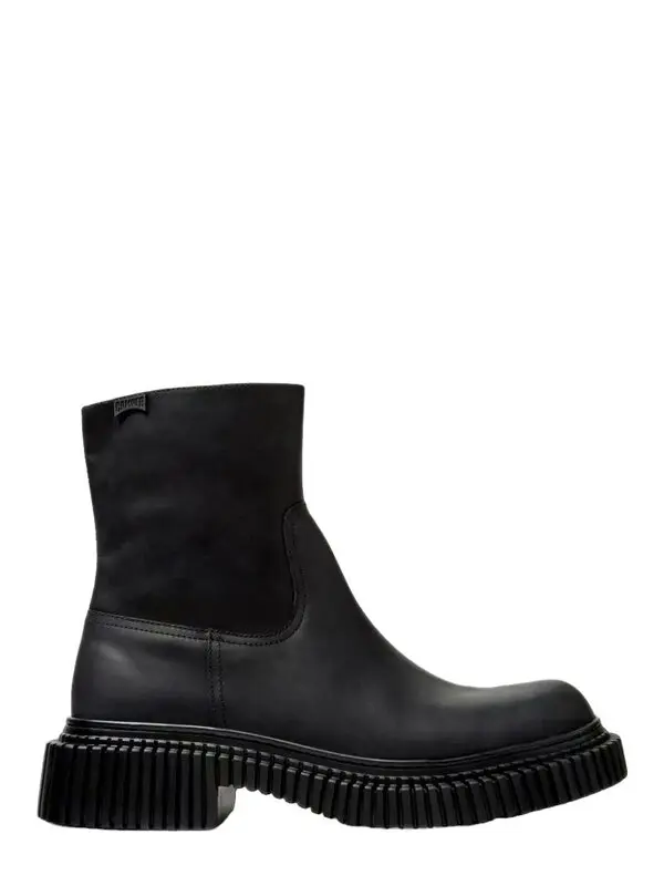 Camper Pix Berlin Biker Boots - Black