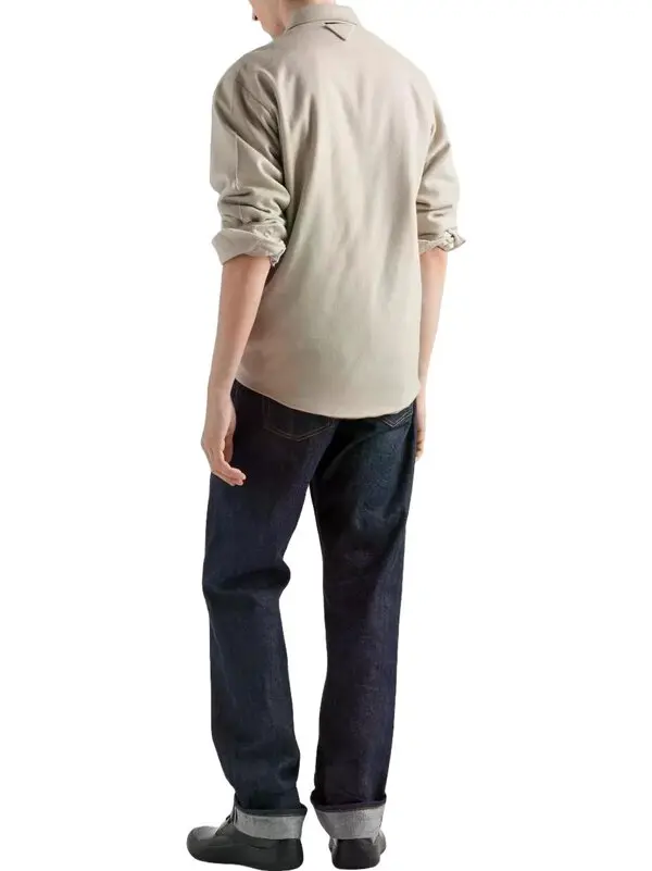 Prada Cashmere Shirt - Neutrals