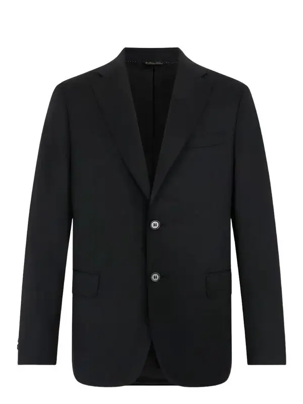 Brooks Brothers Single-breasted Blazer - Black