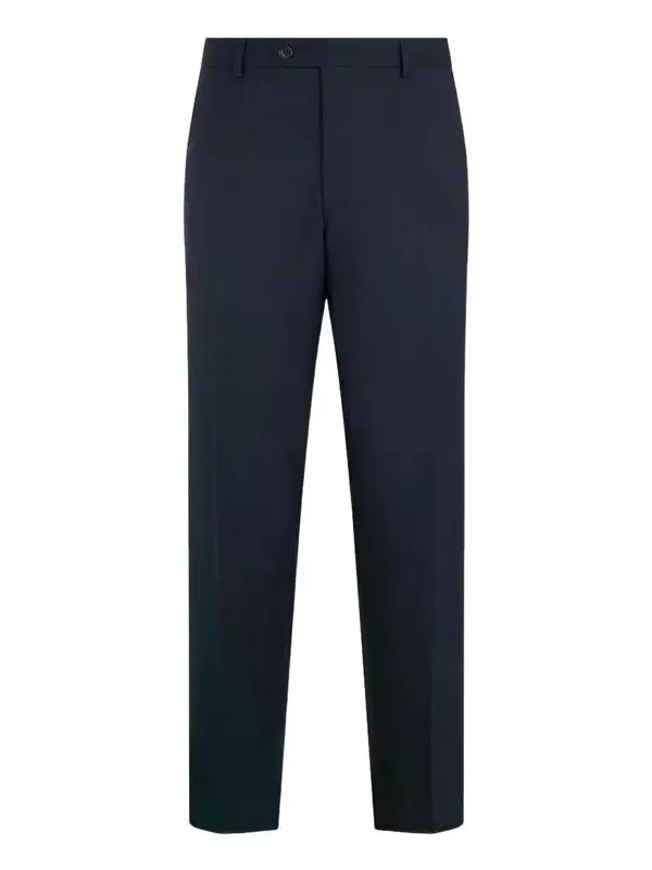 Brooks Brothers Travel Flat-front Trousers - Blue