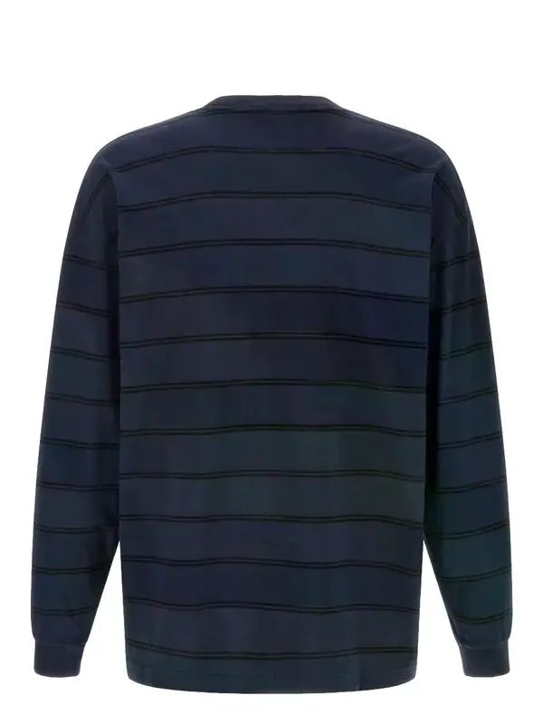 Carhartt Work In Progress Cadorna Striped Long-sleeved T-shirt - Blue