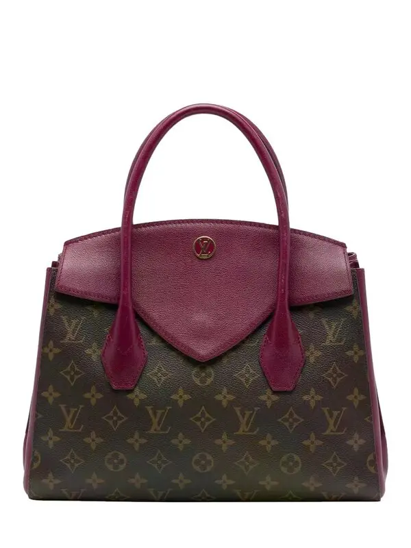 LOUIS VUITTON 2017 Monogram Florine Satchel - Brown