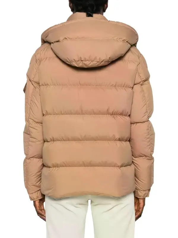Moncler Maya 70 Padded Jacket - Brown