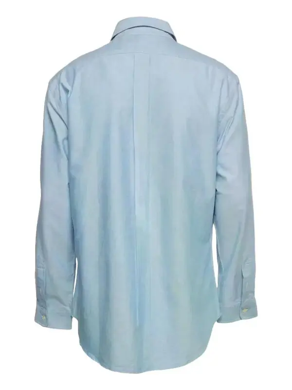 Polo Ralph Lauren Slim-fit Textured Shirt - Blue