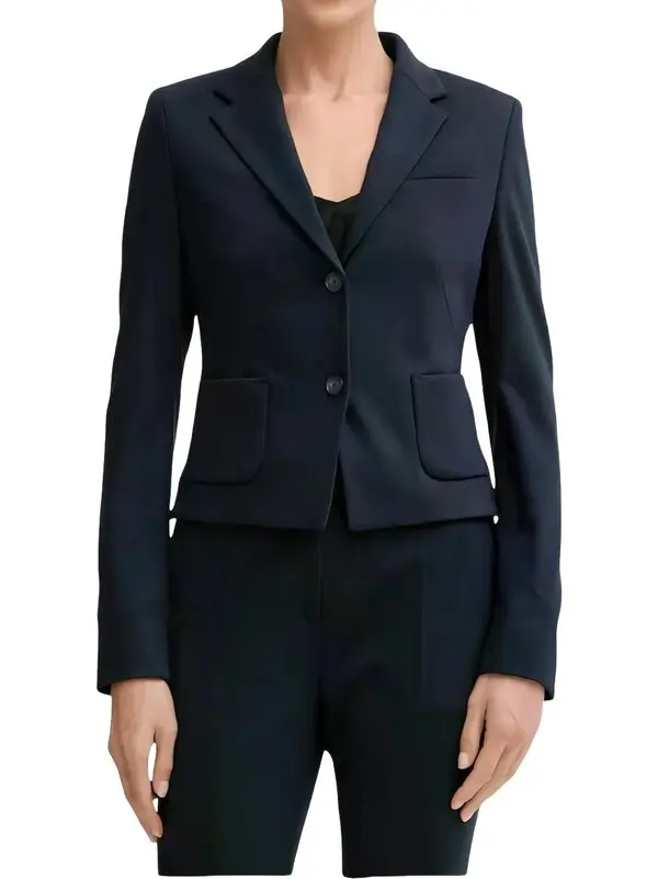 BOSS Single-breasted Tailored Jacket - Blue