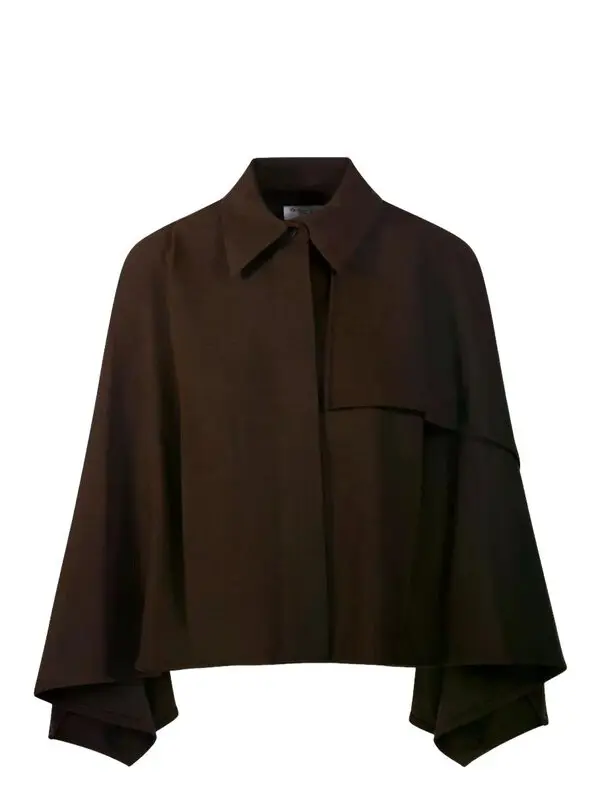 OSCAR THE COLLECTION Yavi Asymmetric Top - Brown