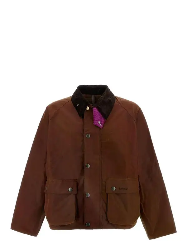Barbour Paul Smith Loves Key Transport Waxed-cotton Jacket - Brown
