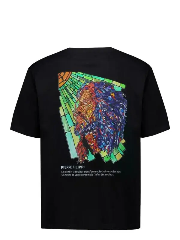 FAIR X Pierre Filippi Graphic-print T-shirt - Black