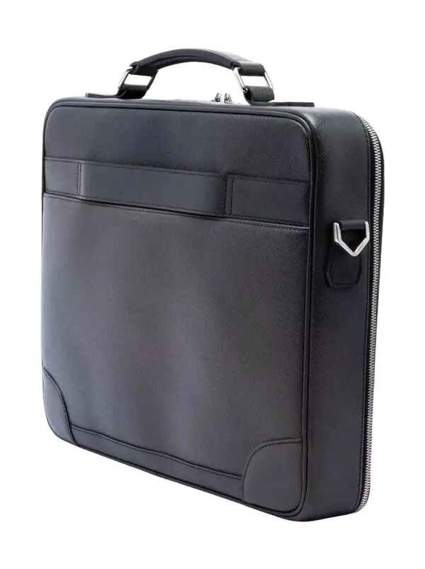LOUIS VUITTON 2012 Taiga Porte Ordinateur Odessa Business Bag - Black