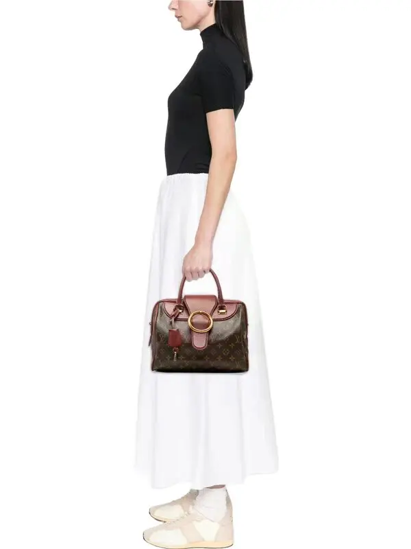 LOUIS VUITTON 2012 Monogram Golden Arrow Speedy 30 Boston Bag - Brown