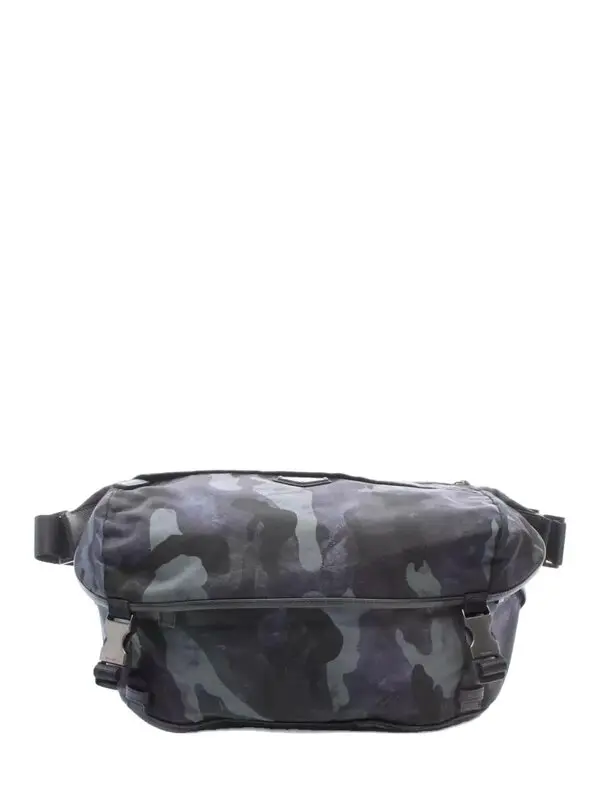 Prada 2010-2026 Tessuto Camouflage Belt Bag - Black