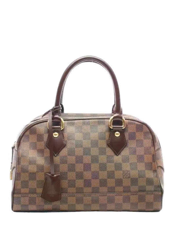 LOUIS VUITTON 2006 Duomo Damier Ebene Handbag - Brown