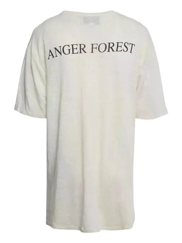 Gucci Bee Xxv Distressed T-shirt - Neutrals