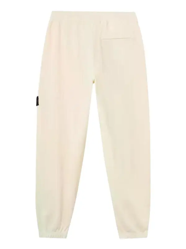 Stone Island 6200002 Organic Cotton Fleece Joggers - Neutrals