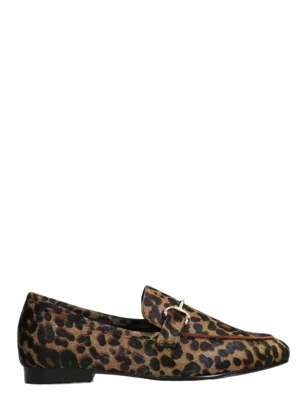 BIBI LOU Ashe 20 Leopard-print Loafers - Brown