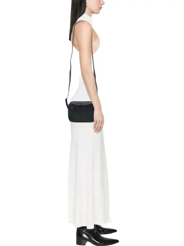 Bottega Veneta 2012-2026 Nappa Intrecciato Camera Bag Crossbody Bag - Black