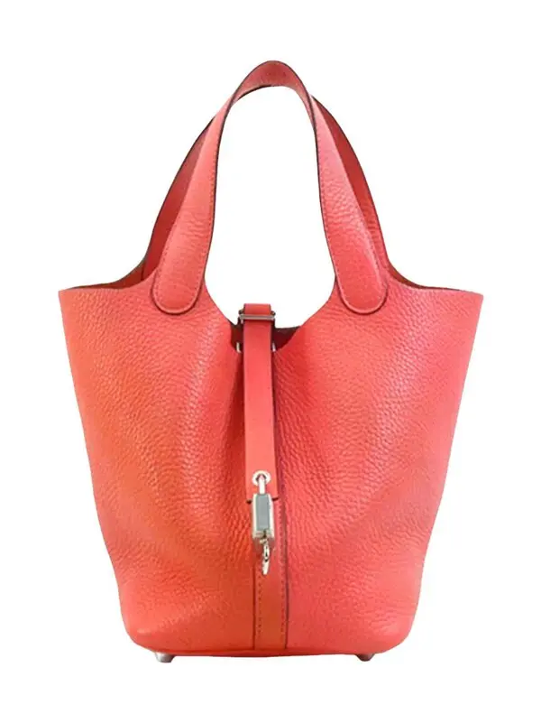 Hermès 2020 Clemence Picotin Lock 18 Handbag - Pink
