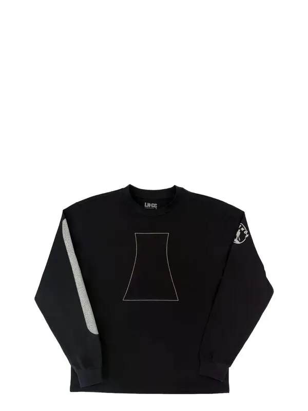 CANOE X LN-CC Nyra Graphic-print Sweatshirt - Black