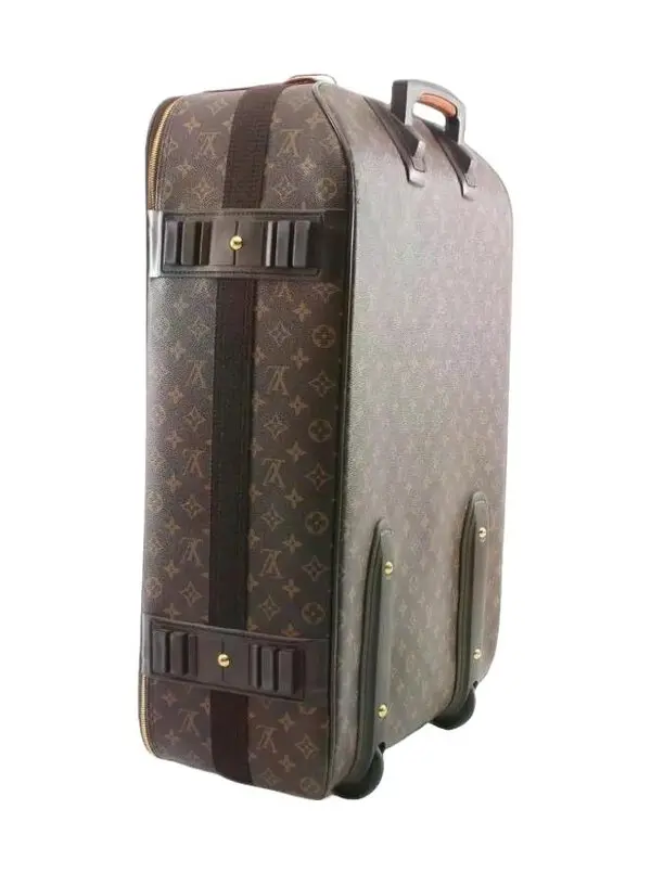 LOUIS VUITTON 2006 Monogram Pegas 65 Suitcase - Brown