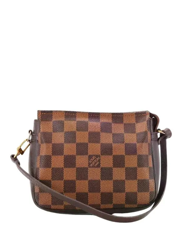 LOUIS VUITTON Trousse Make Up Bag Damier Pouch - Brown