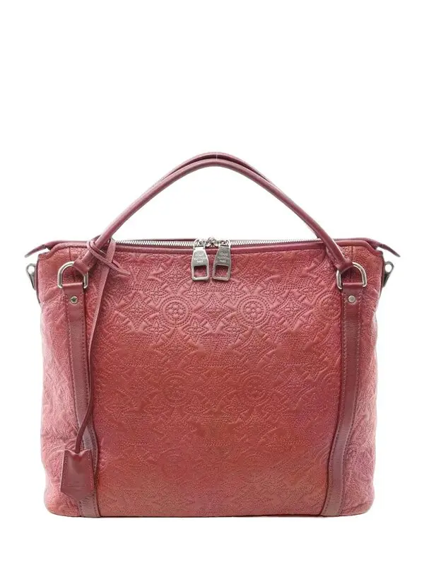 LOUIS VUITTON Pm 2011 Ixia Monogram Antheia Handbag - Red